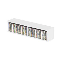 Glorious CD Box white 90 / Furniture for DJs, Producers and Vinyl Lovers